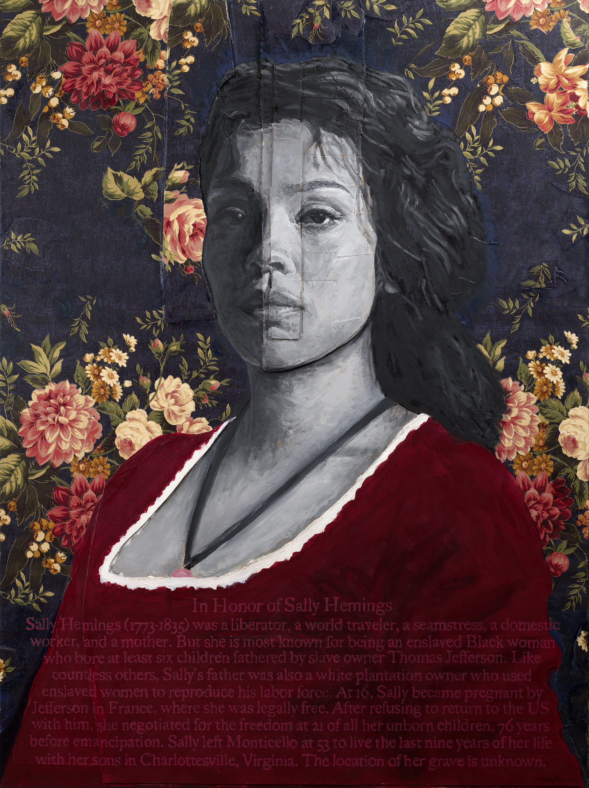 Echt Sally Hemings Portret White House Kids” Series – The